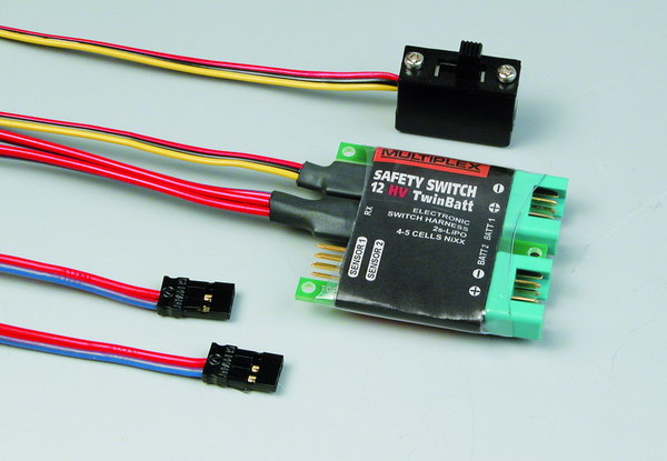 Multiplex Safety-Switch 12HV TwinBatt, 85009