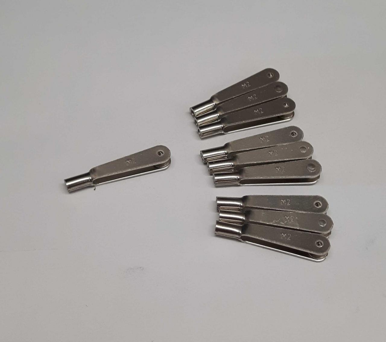 aero-naut Gabelkopf M2 Metall (10 Stück), AEN-748901