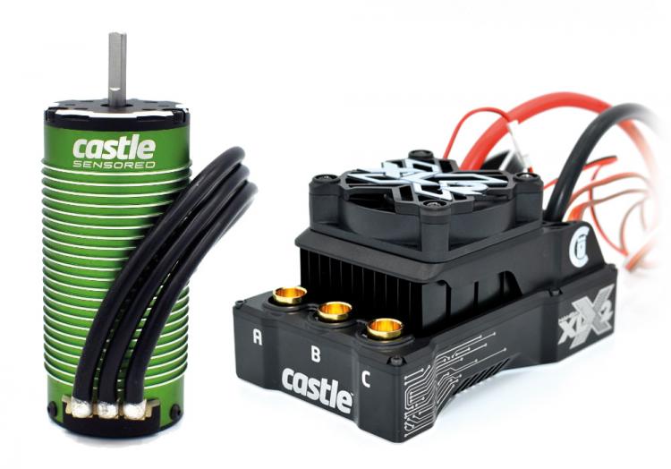 Castle Creations Brushless Combo Mamba XLX2 8S 33,6V ESC, 1721-1260KV ...