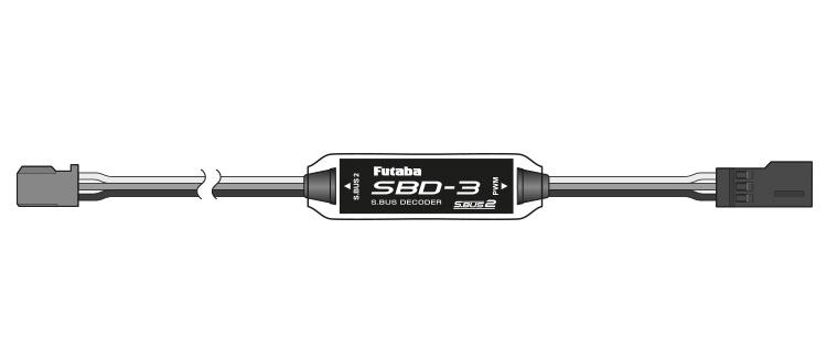 Futaba SBD-3 - SBUS-Decoder, FUT-SBD-3