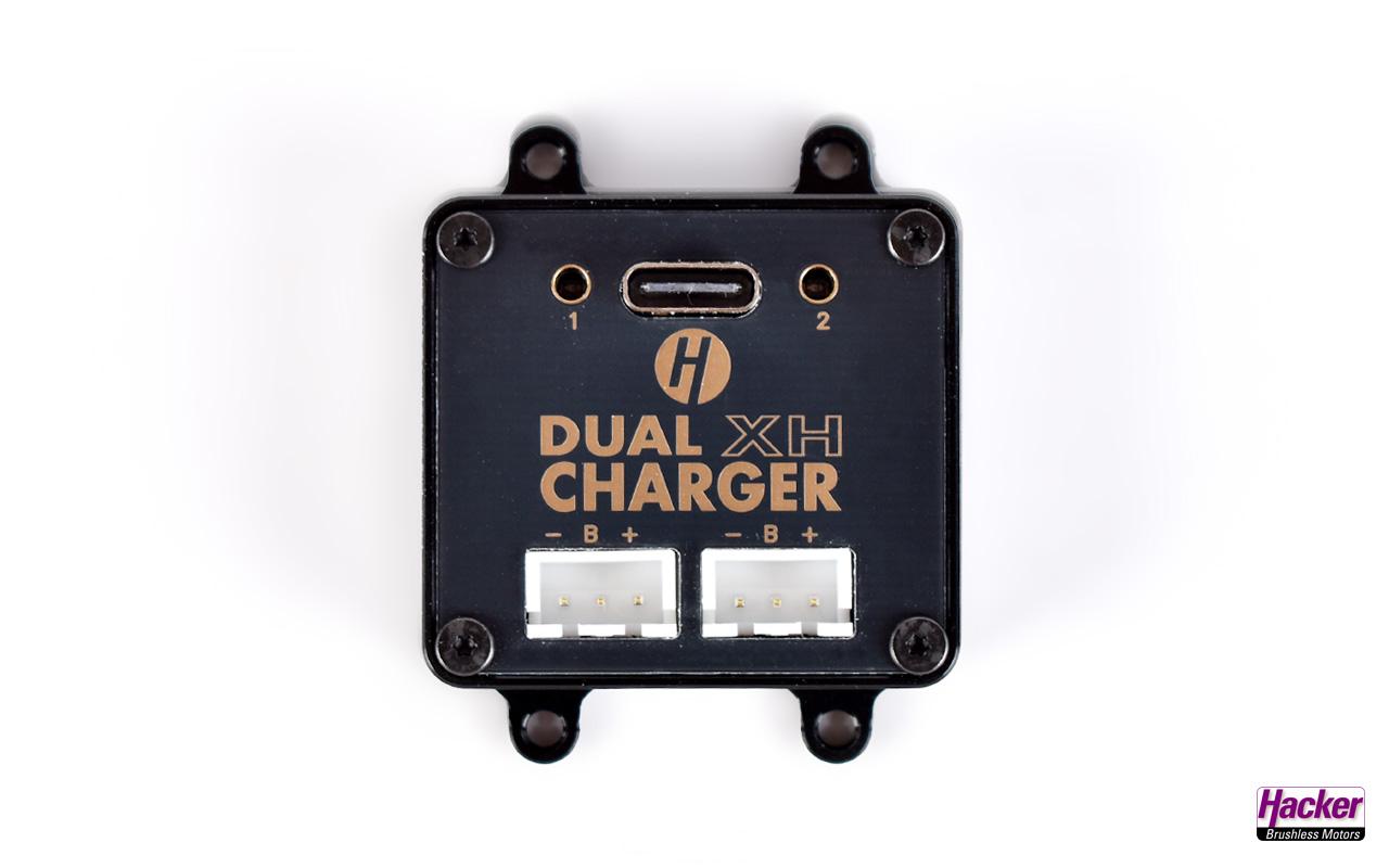 Hacker Dual Charger XH bis 2S Lilon oder LiPo, HAC-80009007