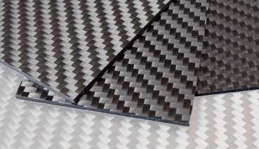 AHLtec Carbon (CFK) Platte 500 x 300 x 1,5 mm, LE-CF15500