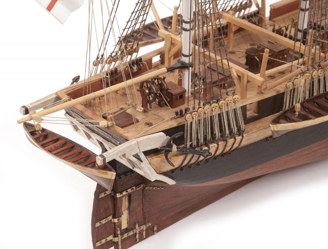 OcCre HMS Erebus (Schiffsbausatz mit Segel, Maßstab 1:75), OC12009