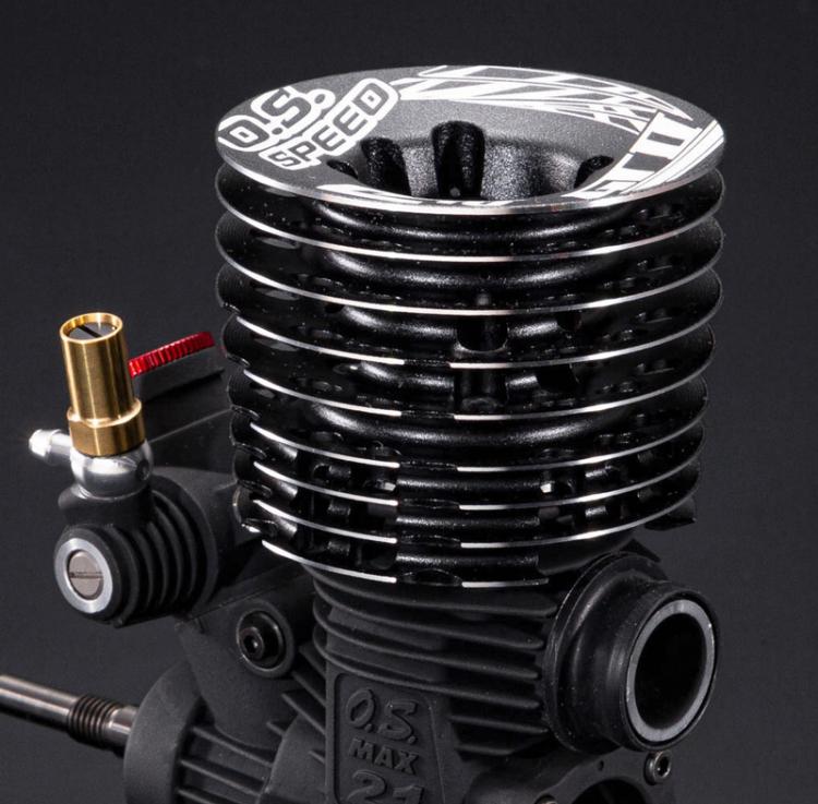 O.S. Engines RC-Car Motor O.S. Speed R21GT II Combo Set, OS1DT01