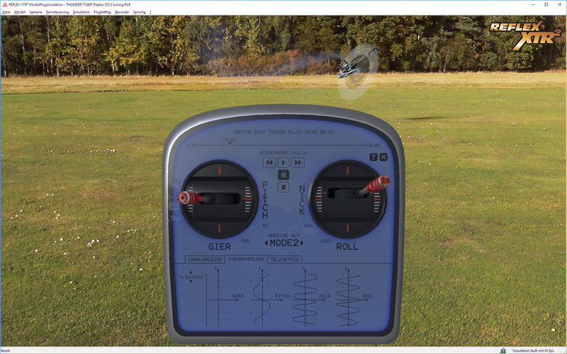 simWerk Reflex XTR² Modellflugsimulator, RFX-1500DV