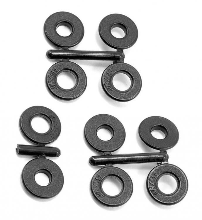 RPM Body Savers 6mm Posts Black (5), RPM80332