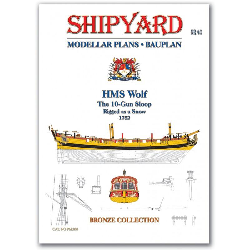 ShipYard HMS Wolf Modellpläne, VESPM004